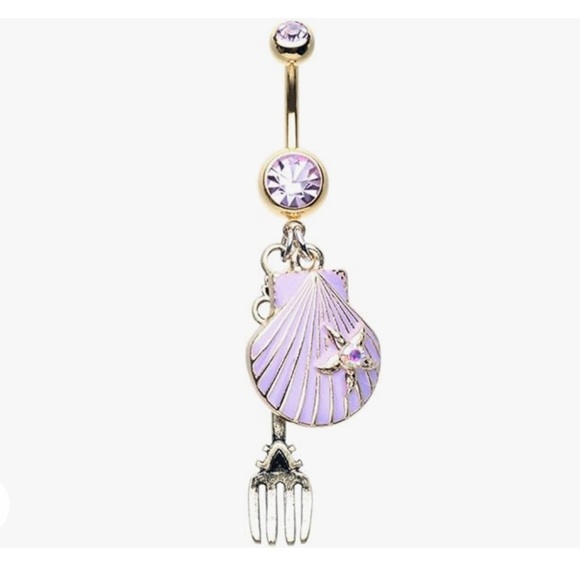 Amazon | Accessories | The Little Mermaid Belly Ring | Poshmark